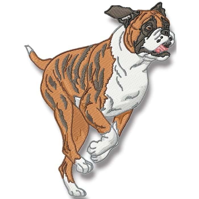 Boxer Realistic Embroidery - Pam's Embroidery Designs
