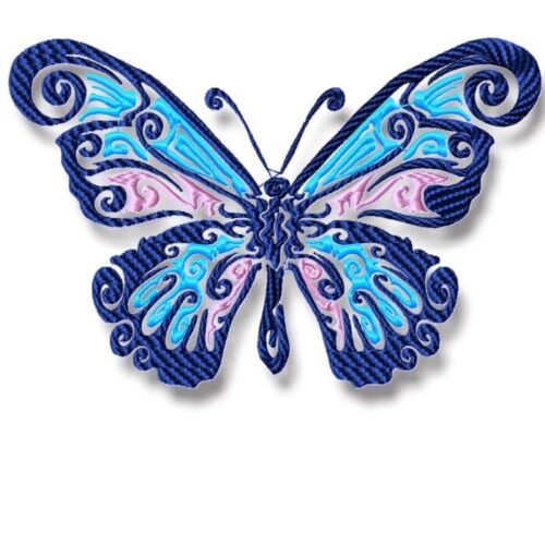Tribal Butterflies Machine Embroidery - Pam's Embroidery Designs
