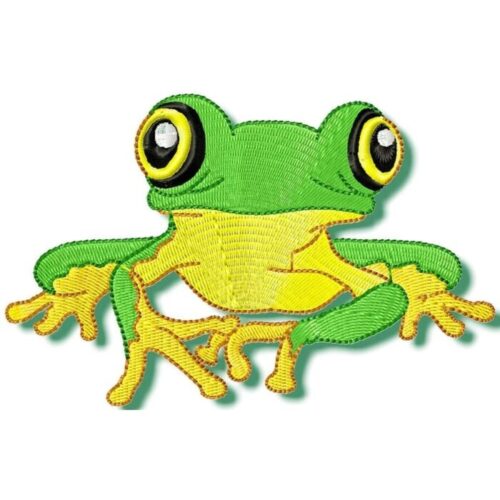 Tree Frogs Machine Embroidery - Pam's Embroidery Designs