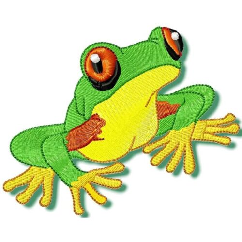 Tree Frogs Machine Embroidery - Pam's Embroidery Designs