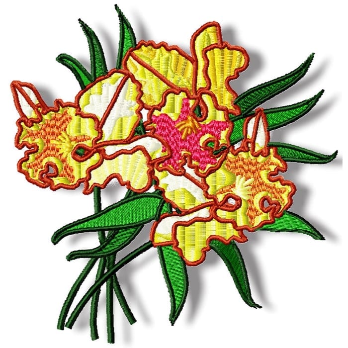 Floral Bouquet Machine Embroidery - Pam's Embroidery Designs