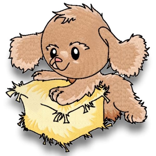 Puppies Machine Embroidery - Pam's Embroidery Designs