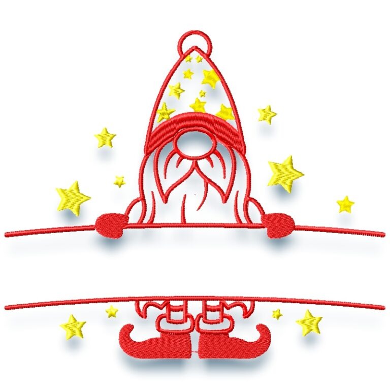 Christmas Gnome Labels 3 Great Practical Designs - Pam's Embroidery Designs