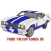 Ford Falcon Cobra XC Machine Embroidery
