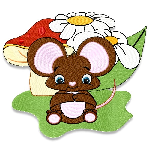 Tiny Mice 10 Fun Adorable Machine Embroideries - Pam's Embroidery Designs