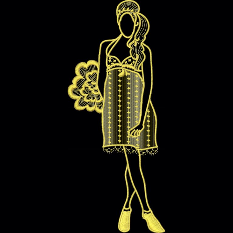 Elegant Ladies Machine Embroidery - Pam's Embroidery Designs